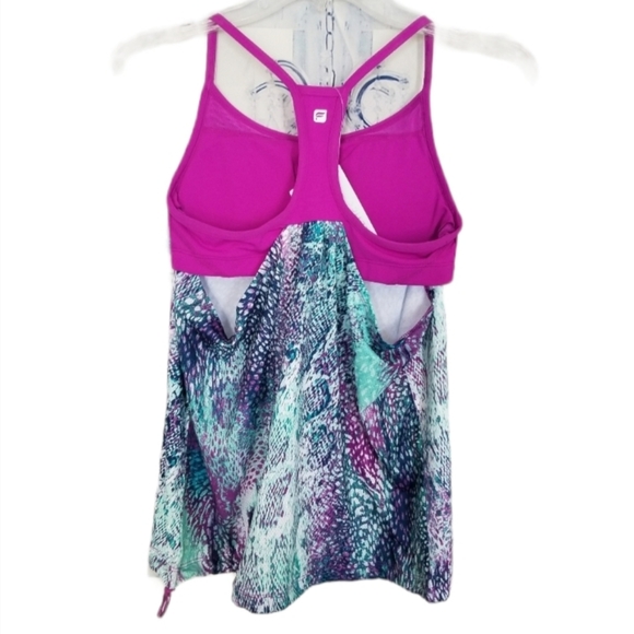 Fabletics | Tops | Nwt Fabletics Animal Print Raceback Thank Top | Poshmark